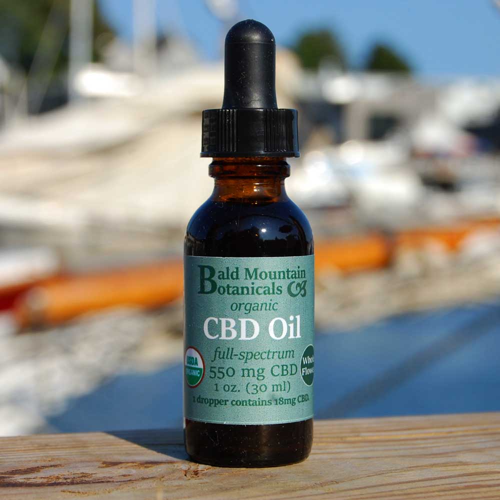 Certified Organic CBD Oil | Made in USA | Lab Tested | Ships Free